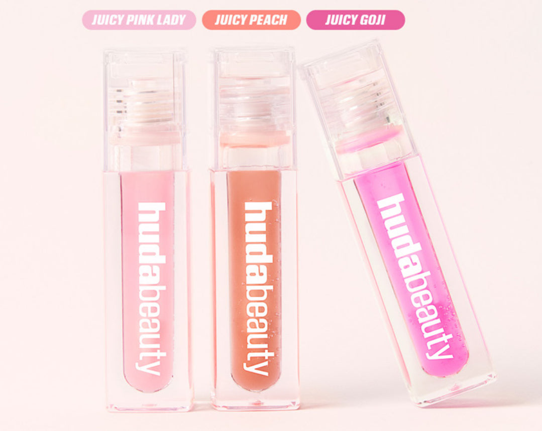 Huda Beauty Faux Filler Ultra-Hydrating Tinted Jelly Lip Oil
